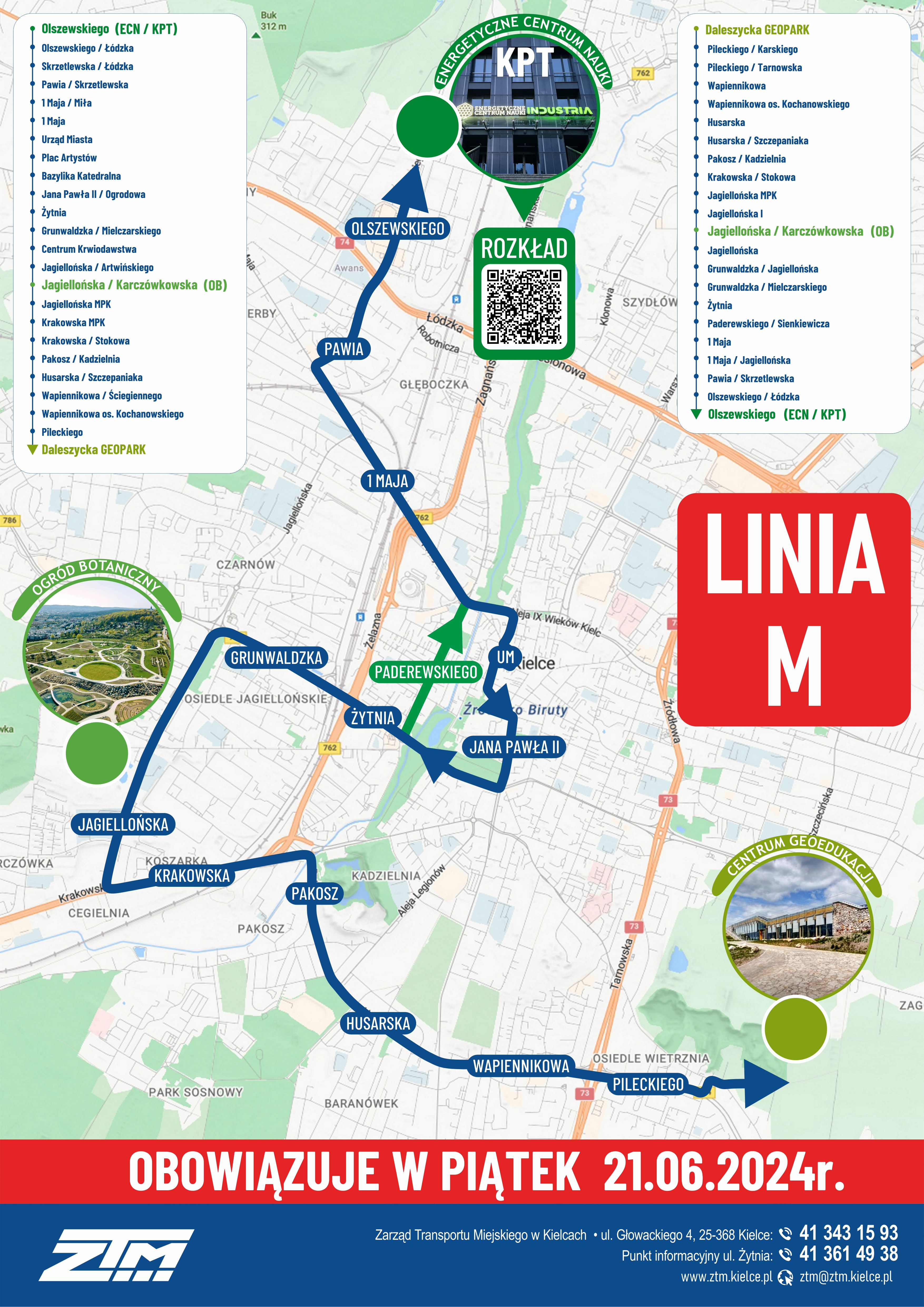 ZTM Kielce - Święto Kielc – specjalna linia i wydłużone kursowanie ...